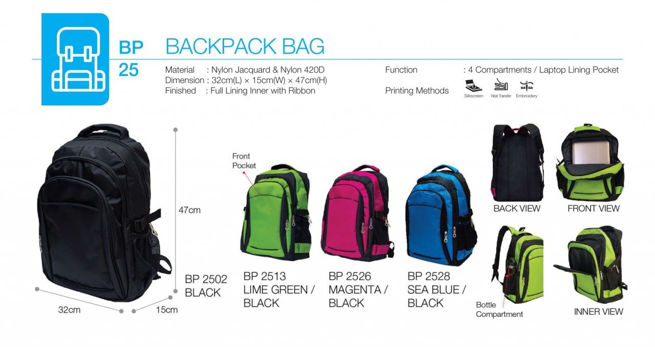 Backpack Bag | GIFT & PREMIUM COLLECTION